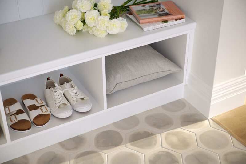 Drop zone areas for those bits and bobs | Plunkett Homes